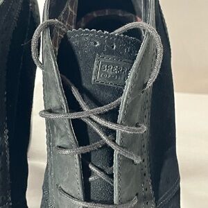 Sperry | Shoes | Sperry Emory Wingtip Ankle Boots Suede Oxford Black ...